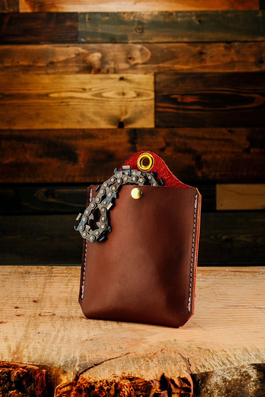 Chain Sack | Leather Sack & Pouch For Chains | Westcoast Saw